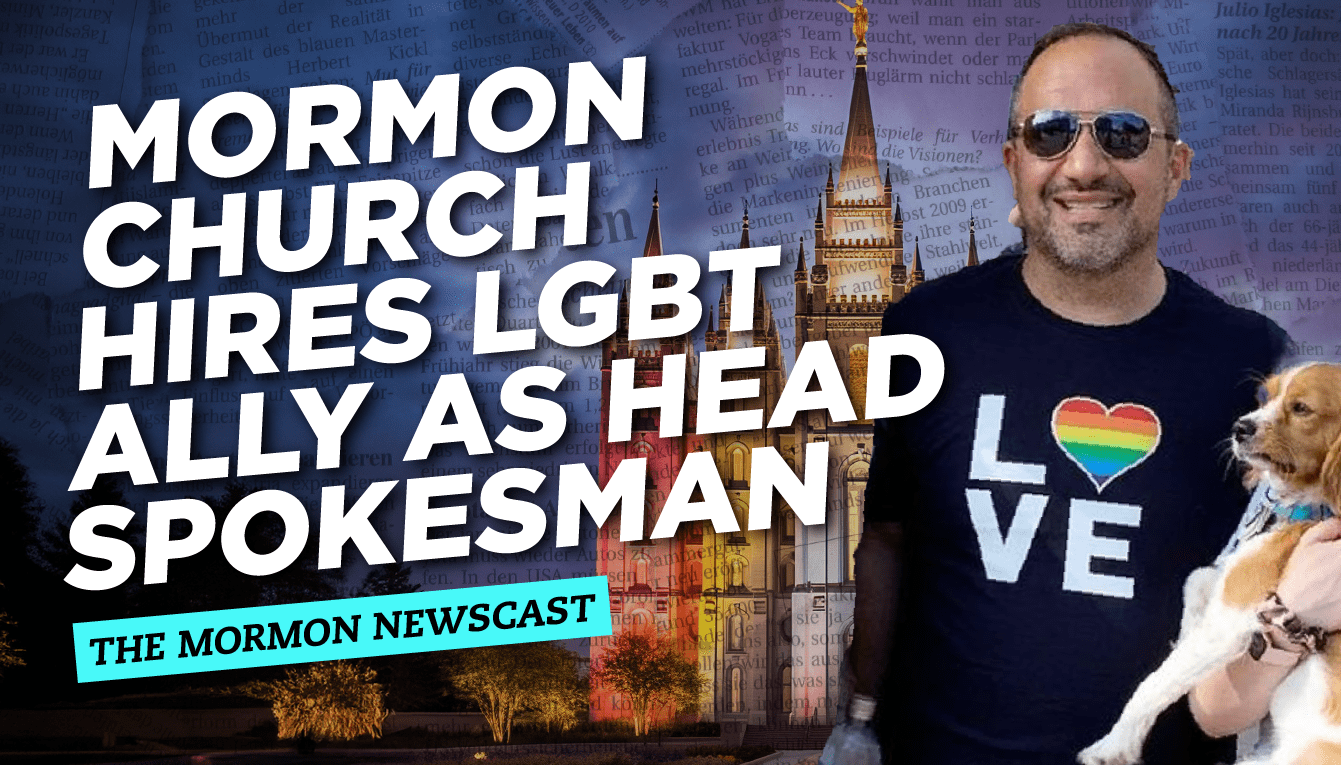 Mormon Church Hires LGBT Ally as Head Spokesman - The Mormon Newscast ...